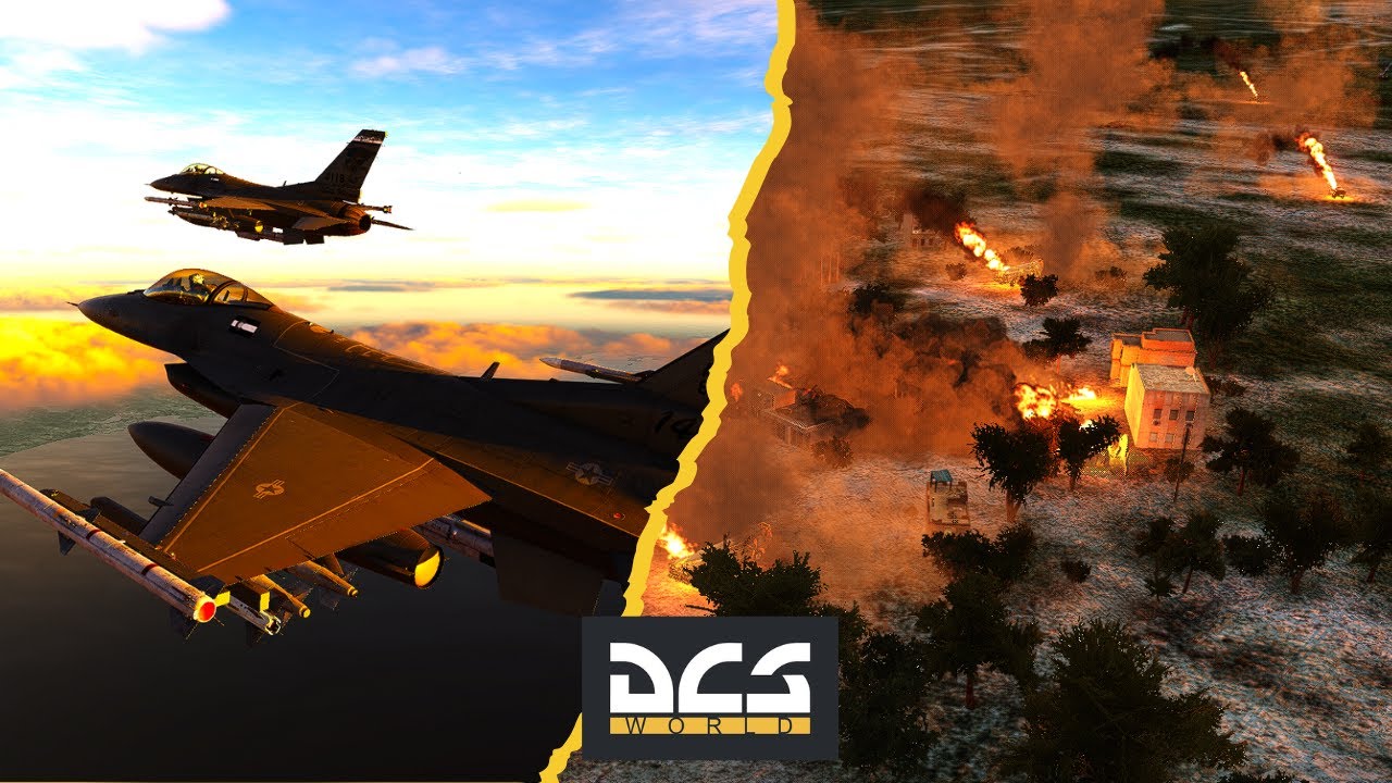 Hunting SCUDs on the NEW DCS Iraq Map | Huge Multiplayer Mission - YouTube