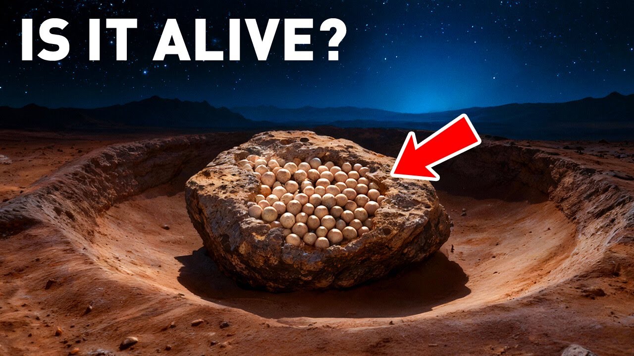 NASA Found a Strange Rock on Mars That Looks Alive - YouTube