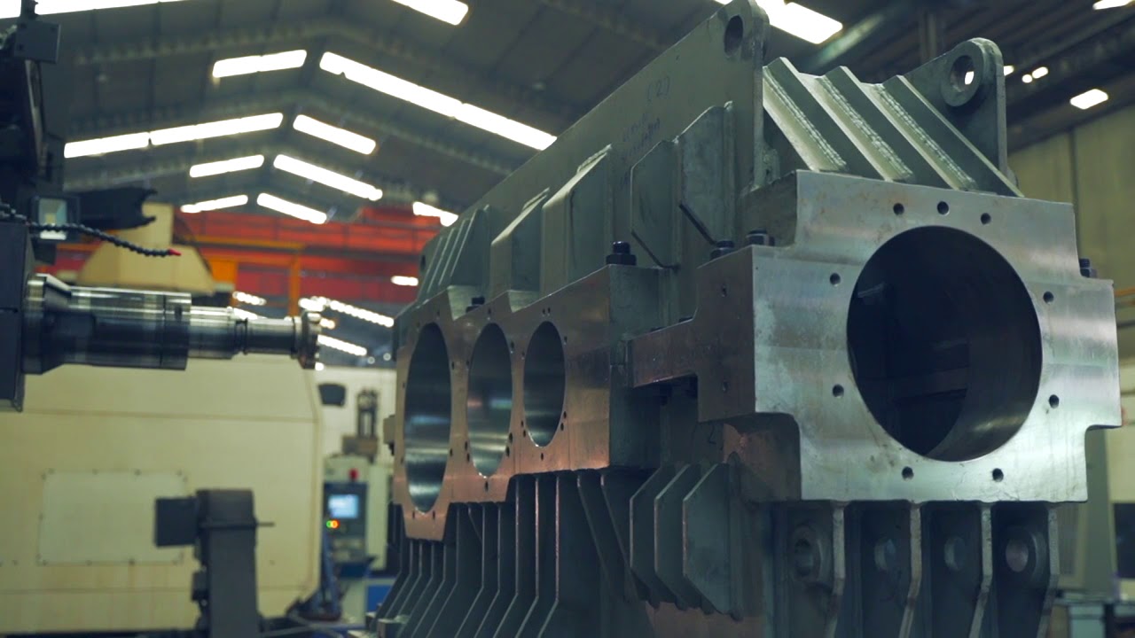 Machining of Gearbox Housing on Machining Center - Vulcan Industrial ...