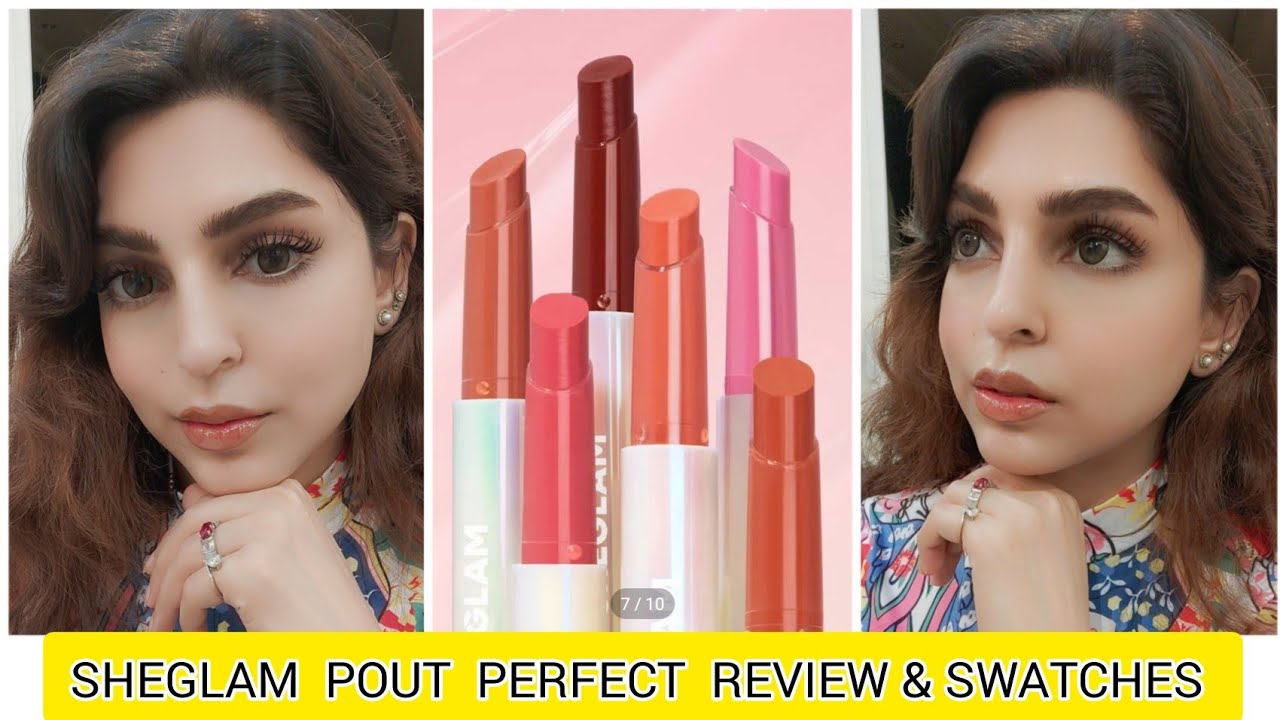 SHEGLAM POUT PERFECT SHINE LIP PLUMPER / REVIEW & SWATCH - YouTube