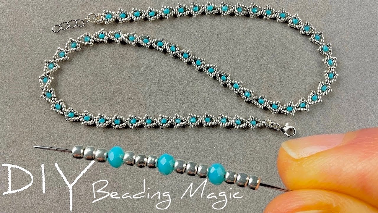How To Make Beaded Necklace With Seed Beads Beads Jewelry Making YouTube how-to-make-beaded-necklace-with-seed-beads-beads-jewelry-making-youtube