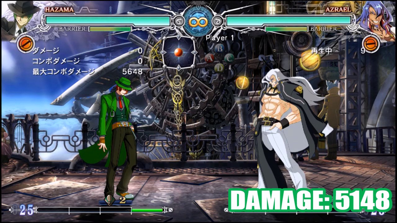 BBCF Hazama 100% Health OD CT Combos (Crush Triggers combos part 2) - YouTube