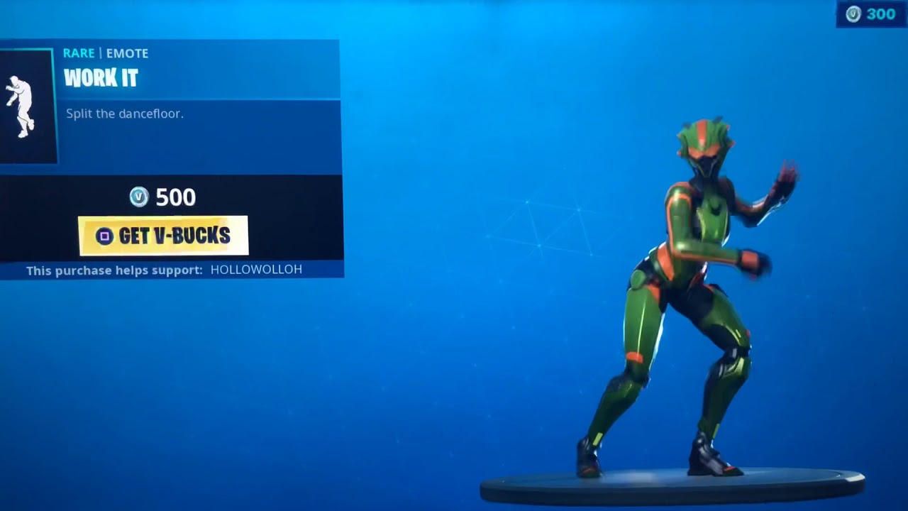 Fortnite security guard DANCE!!! - YouTube