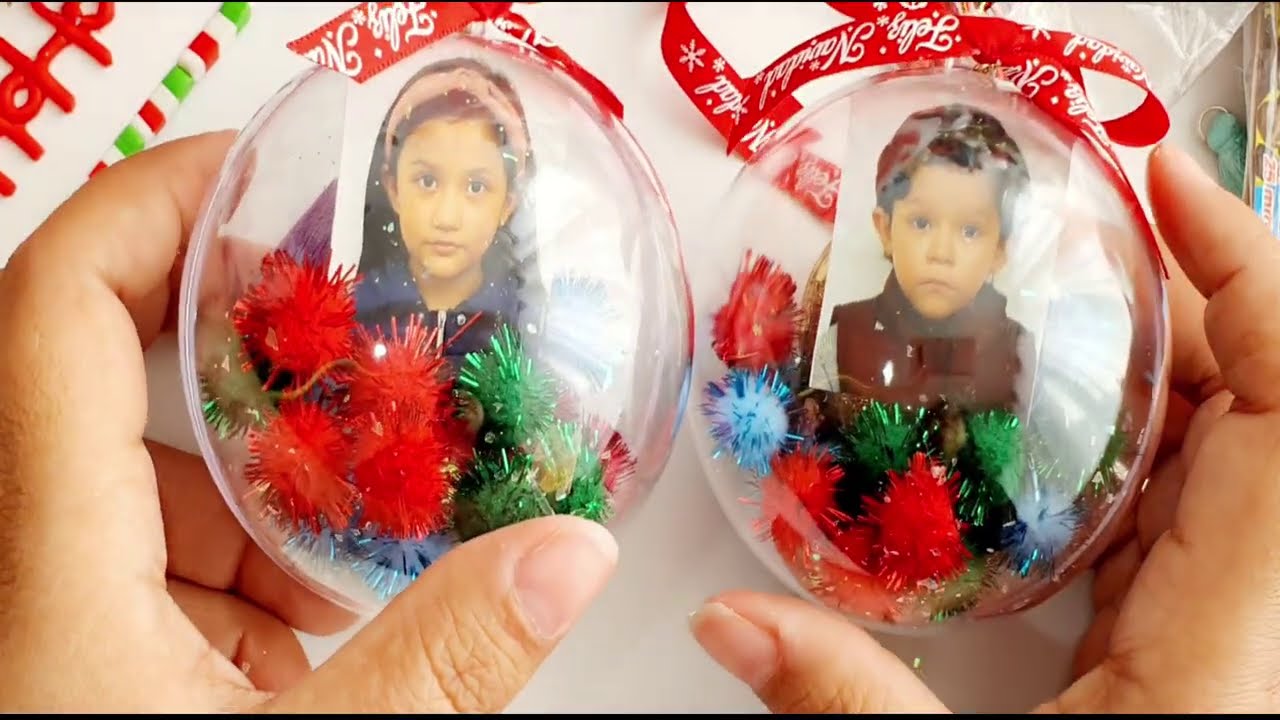 esferas personalizadas - DIY - (ESFERAS NAVIDEÑAS) - YouTube