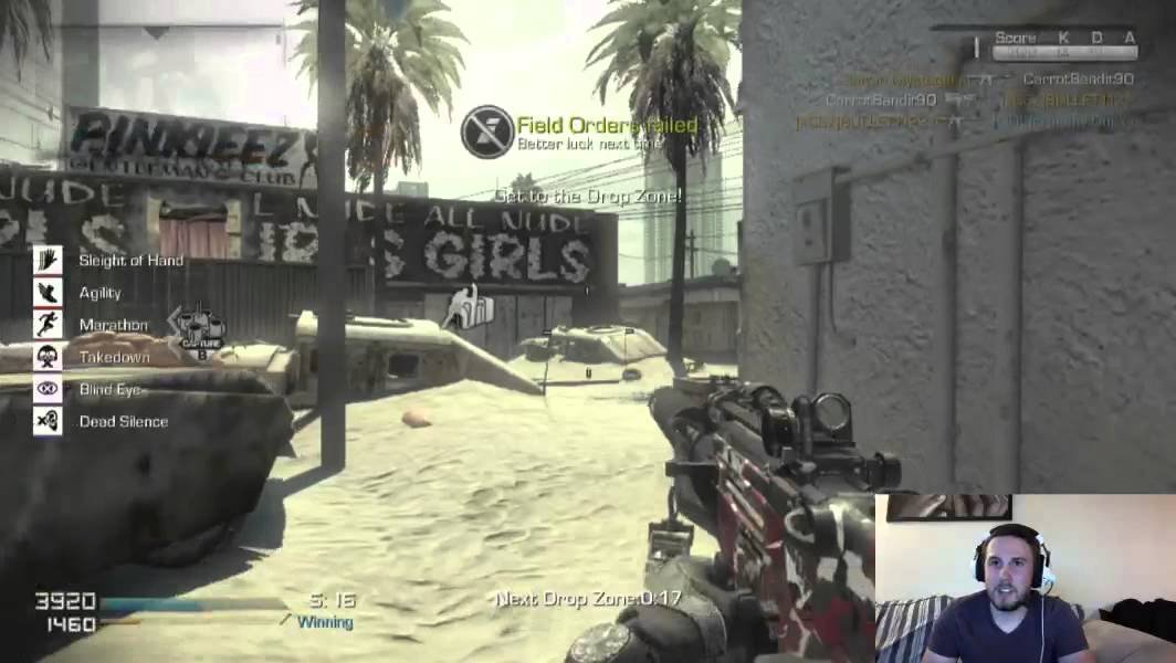 COD: Ghosts - Pop, Lock, and Drop Zone - YouTube