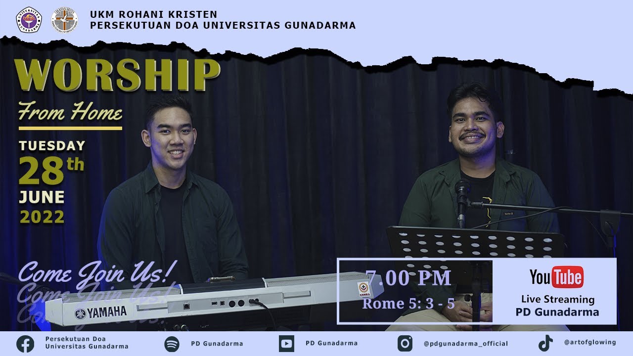 Worship From Home_Datang Roh Kudus - Ku Rindu S'lalu Mendengar - Waktu ...