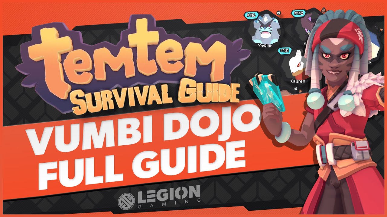 Vumbi Dojo Guide - Temtem Kisiwa Update | Combat Breakdown and Temtem Analysis - YouTube