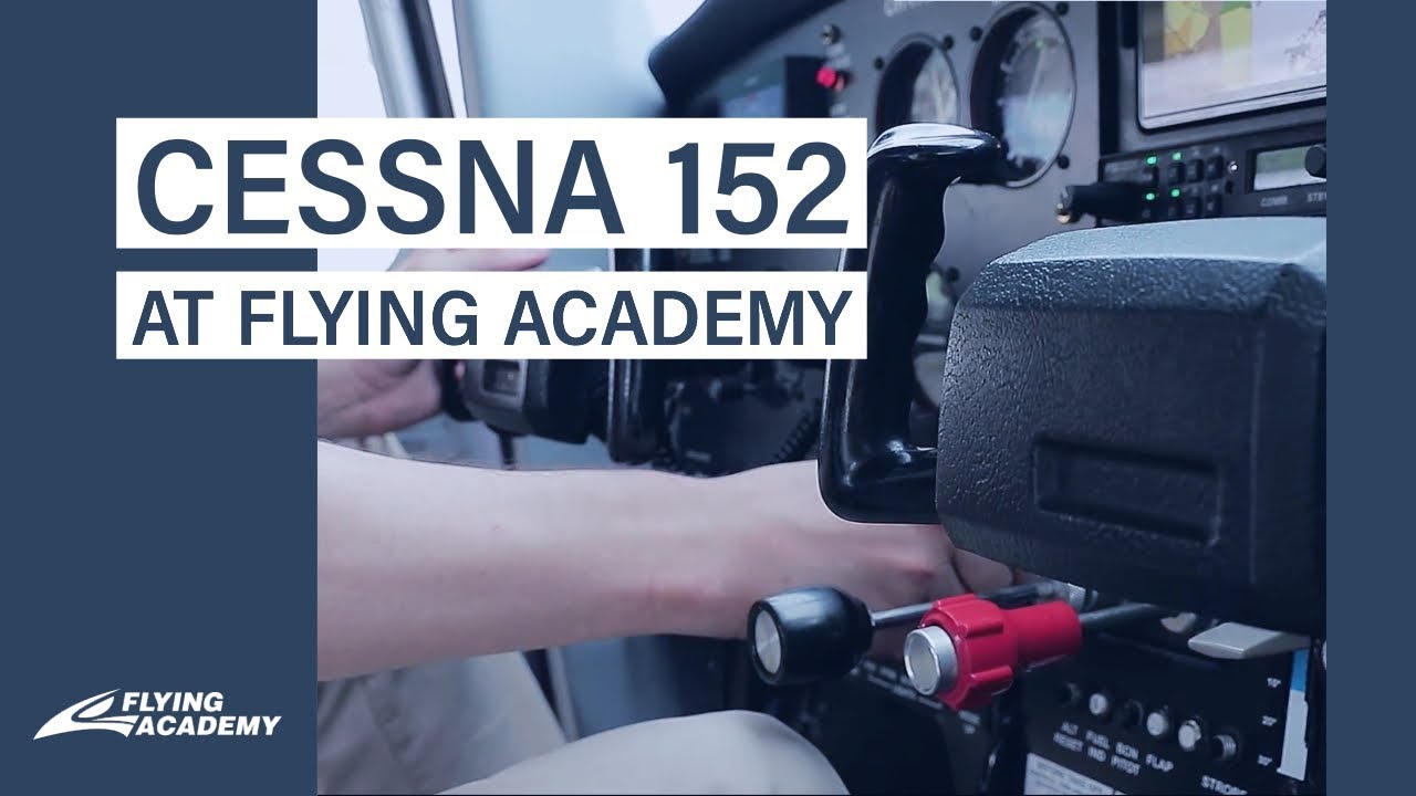 Cessna 152 at Flying Academy - state of Art Training Aircraft - YouTube