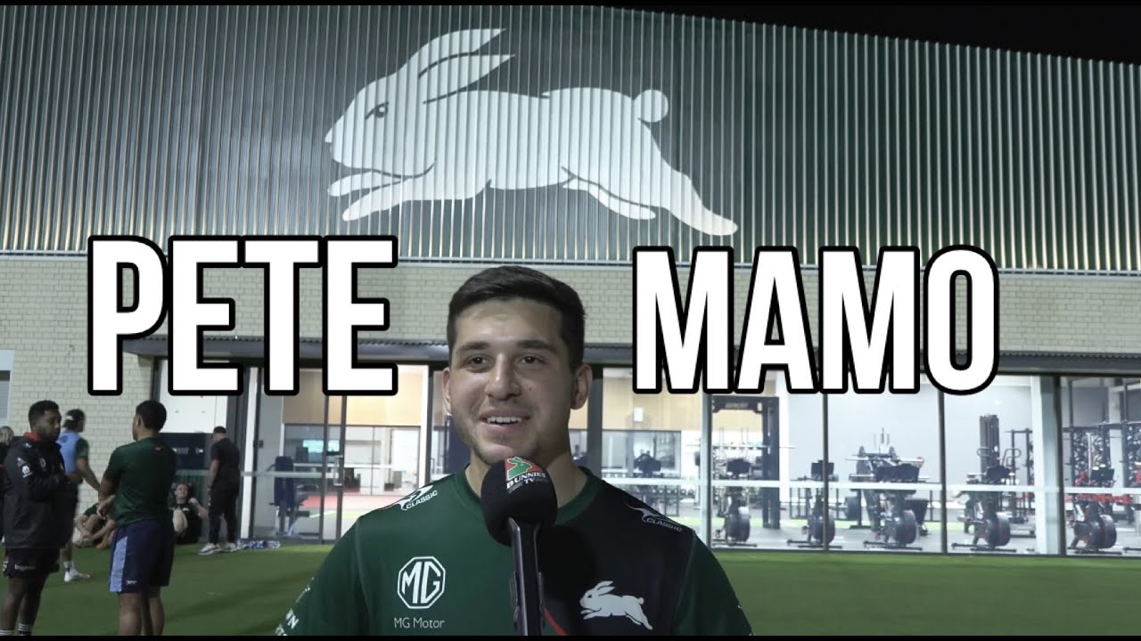 Peter Mamouzelos at the Rabbitohs Centre - YouTube