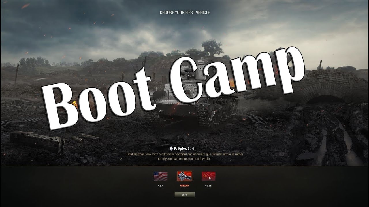 World of Tanks - Boot Camp Playthrough - YouTube