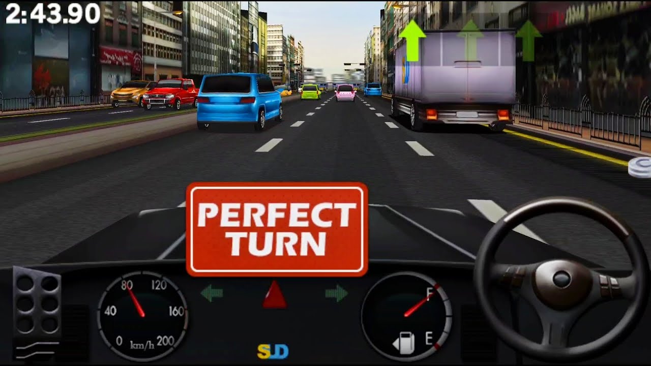 A PERFECT TURN IN DR. DRIVING | PERFECT PARKING | - YouTube