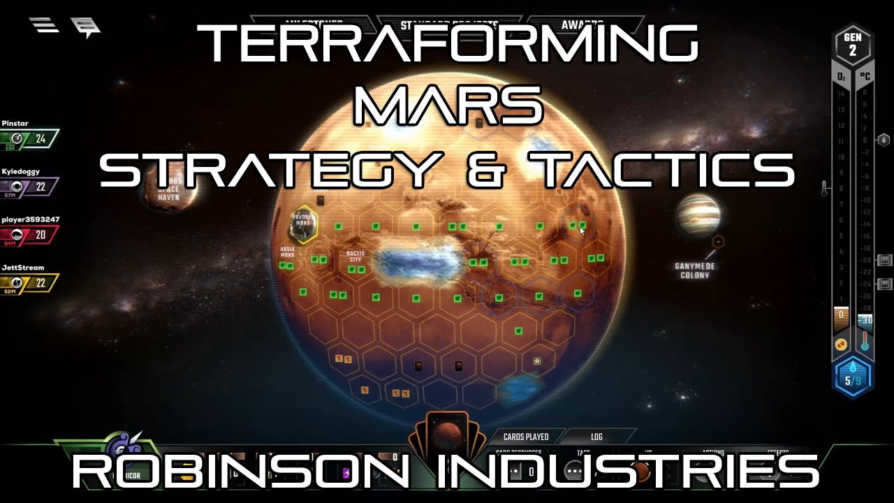 Terraforming Mars Strategy & Tactics: Robinson Industries - YouTube