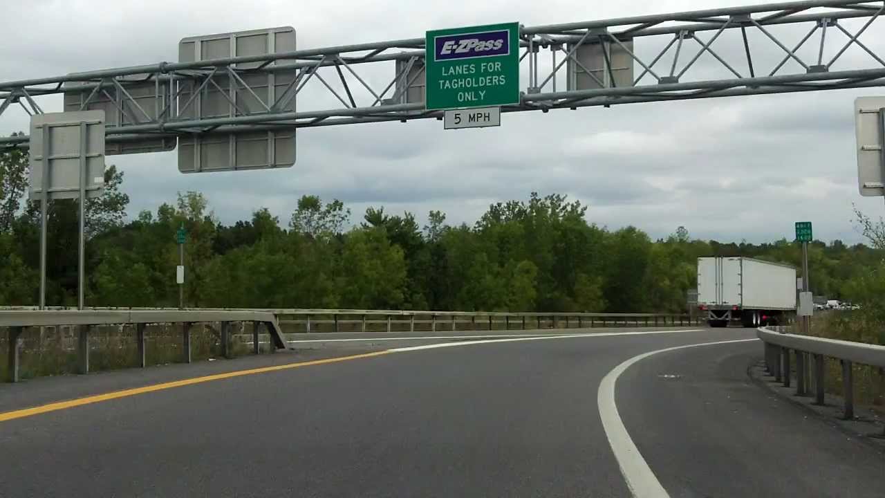 New York State Thruway (Interstate 90 Exit 34A) - YouTube