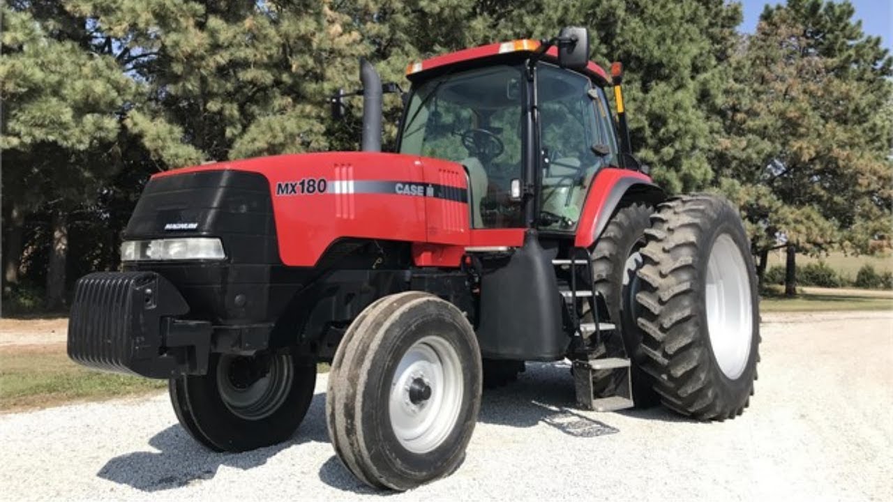 2002 CASE IH MX180 For Sale - YouTube