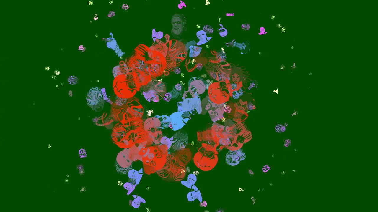 Green Screen horror dreams particals Effects Free - YouTube
