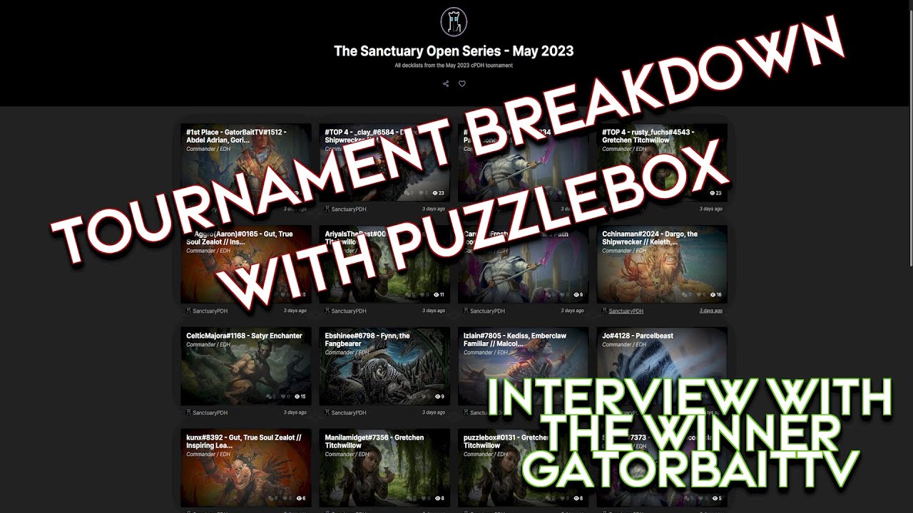 The Possibility Storm Bonus Video: The Sanctuary Open Series cPDH ...