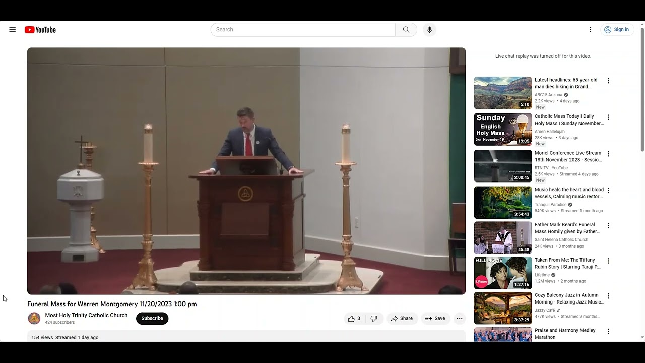 Collin Sims speaking at Warren Montgomery Services - YouTube