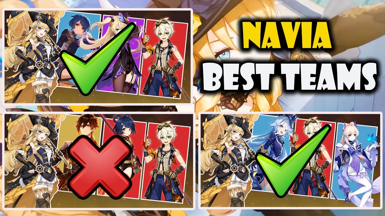 Navia Best Team Composition Guide!! - YouTube