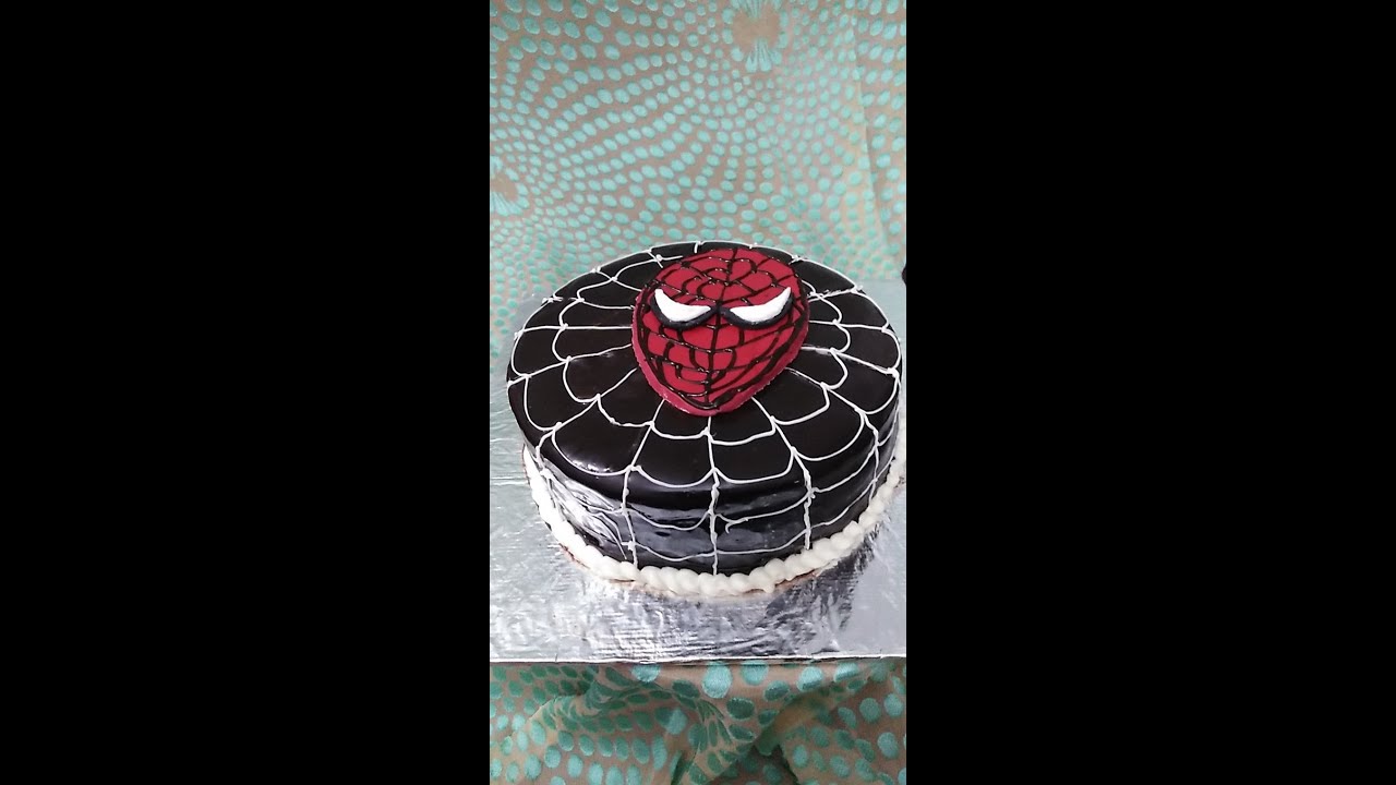 Spider man Chocolate Cake | Summi Kitchen - YouTube