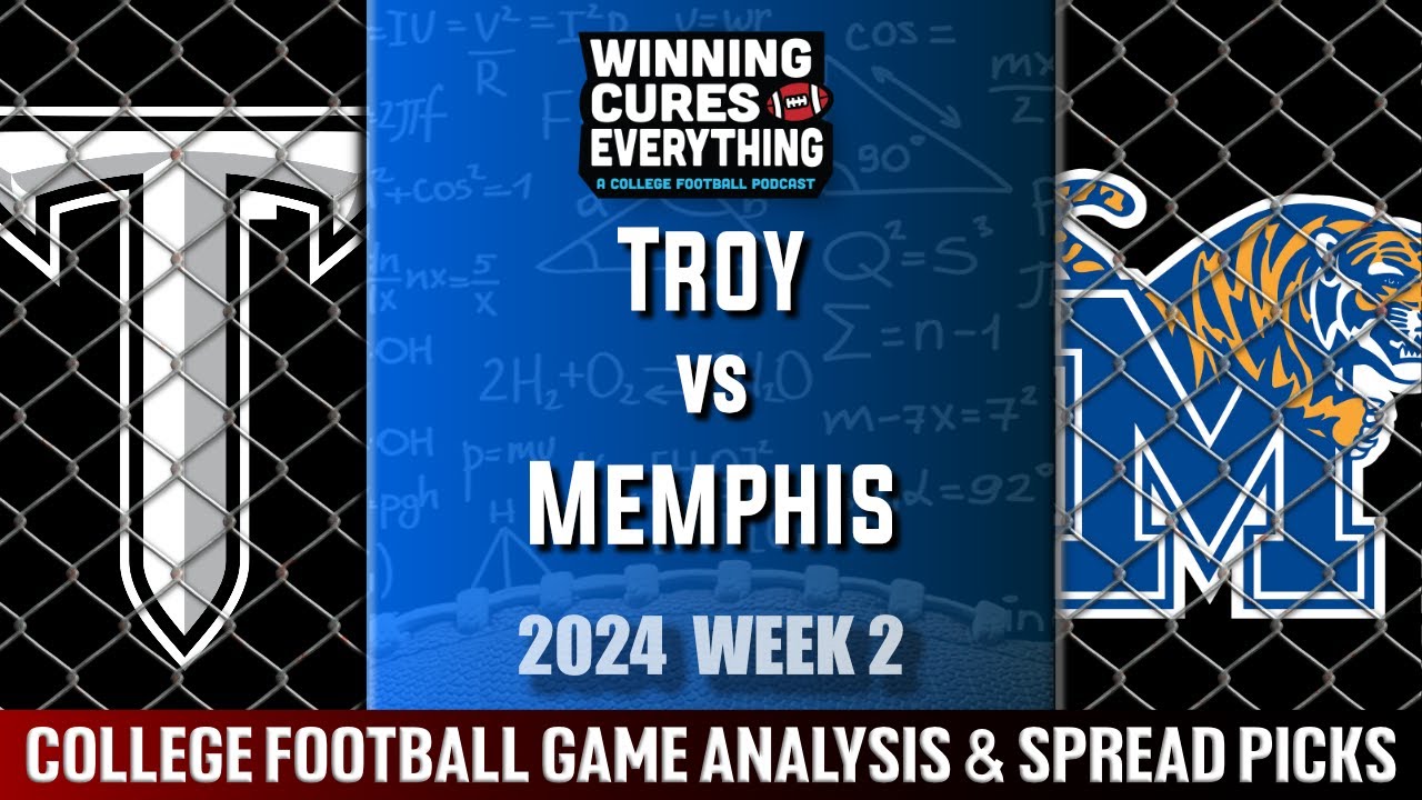 Memphis vs Troy Picks & Prediction Against the Spread 2024 College ...