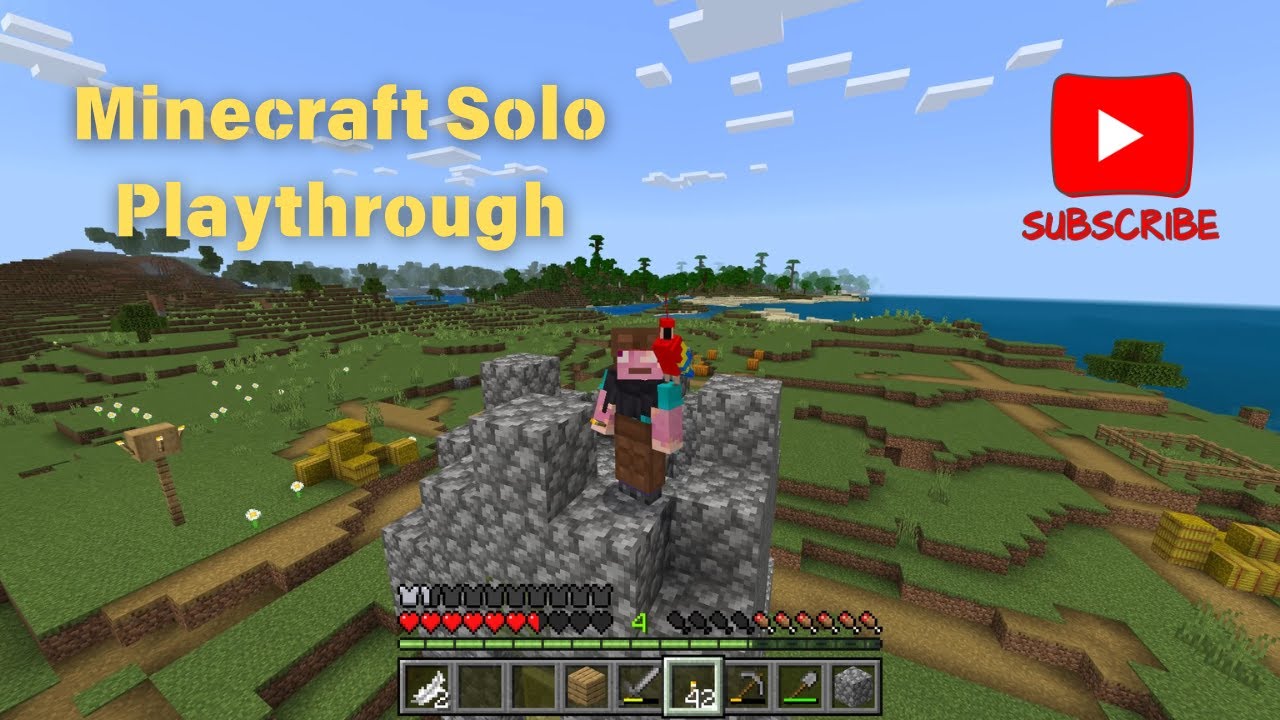 Starting from Scratch: Jimo's Minecraft Adventure Part 1Minecraft solo ...