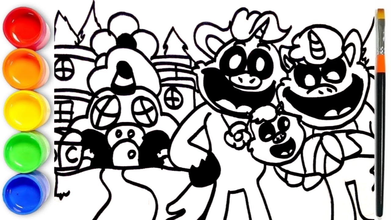 How To Draw CraftyCorn | Poppy Playtime | Drawing CraftyCorn - YouTube