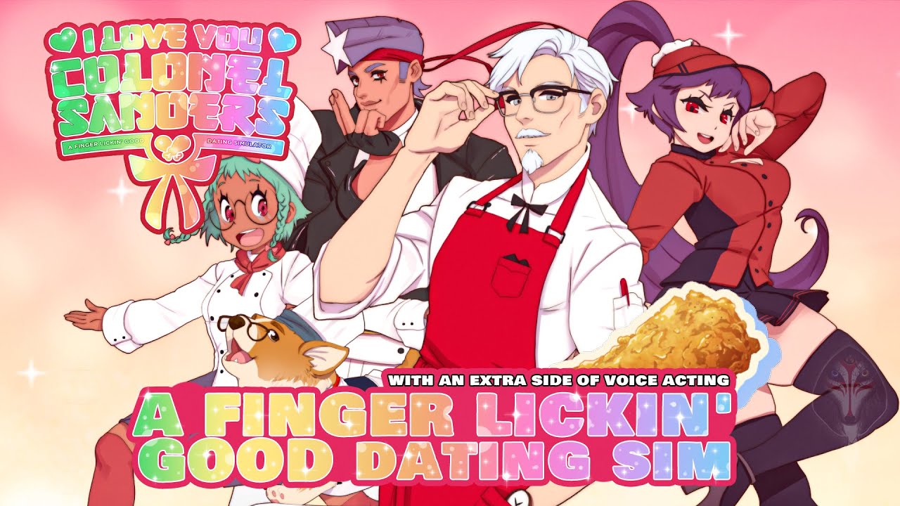 KFC DATING SIM | Extra Crispy Love and Voice Acting - YouTube