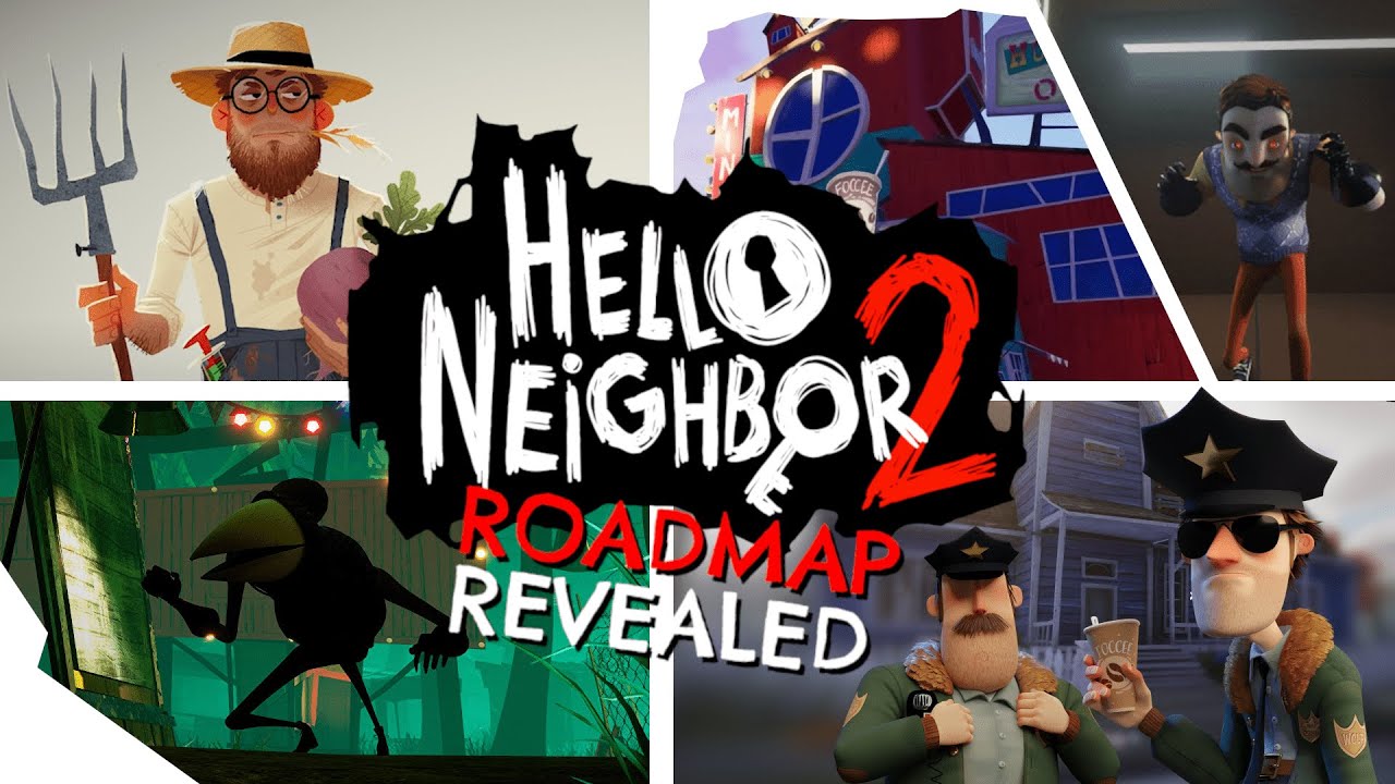 Hello Neighbor 2 ROADMAP REVEALED - YouTube