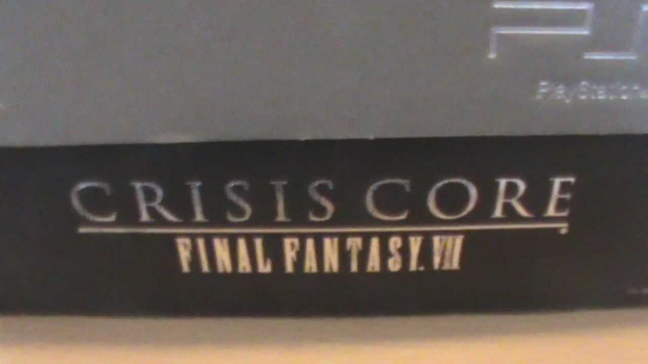 Final Fantasy VII Crisis Core Limited Edition PSP - YouTube