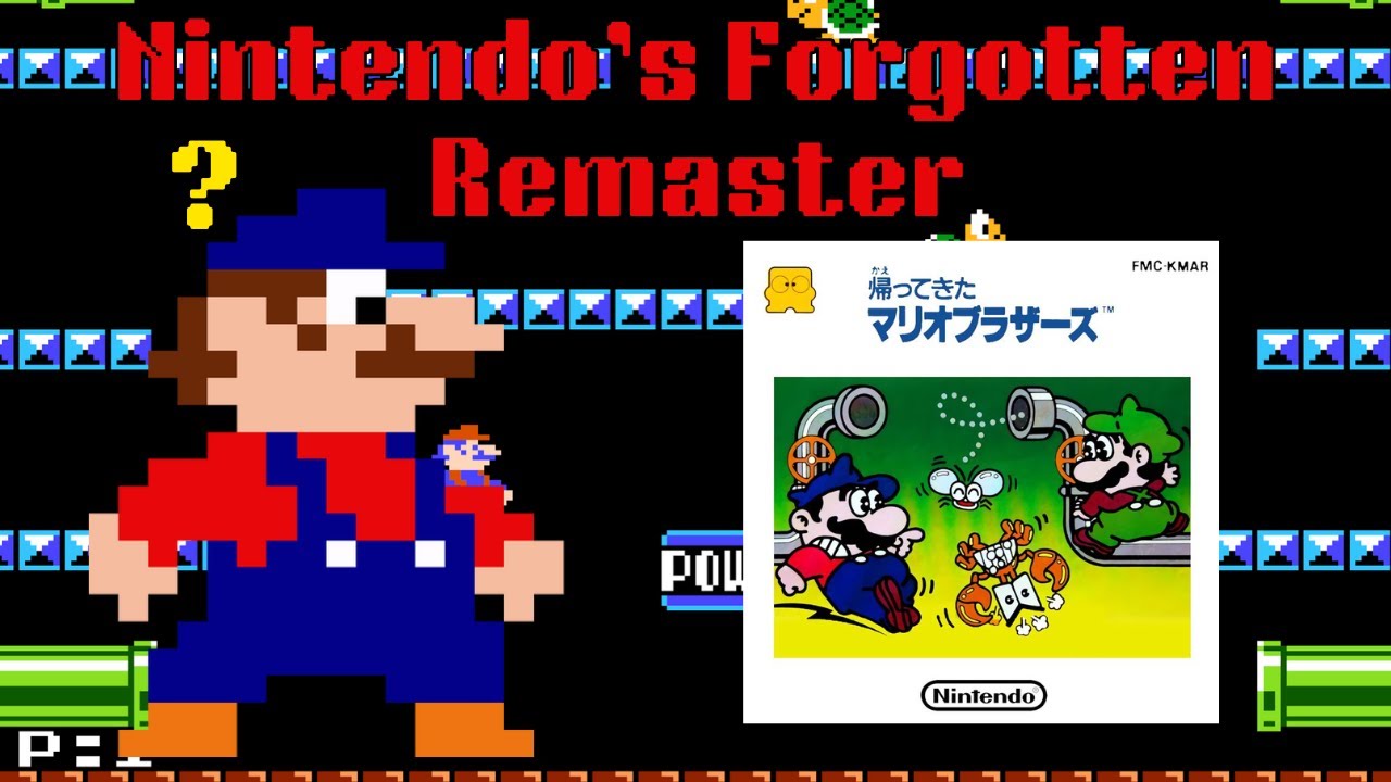 Nintendo's Forgotten Mario Game: Kaettekita Mario Bros. - YouTube
