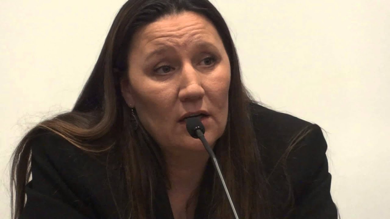 Sherri Mitchell, Indigenous Rights Lawyer on Climate Panel - YouTube