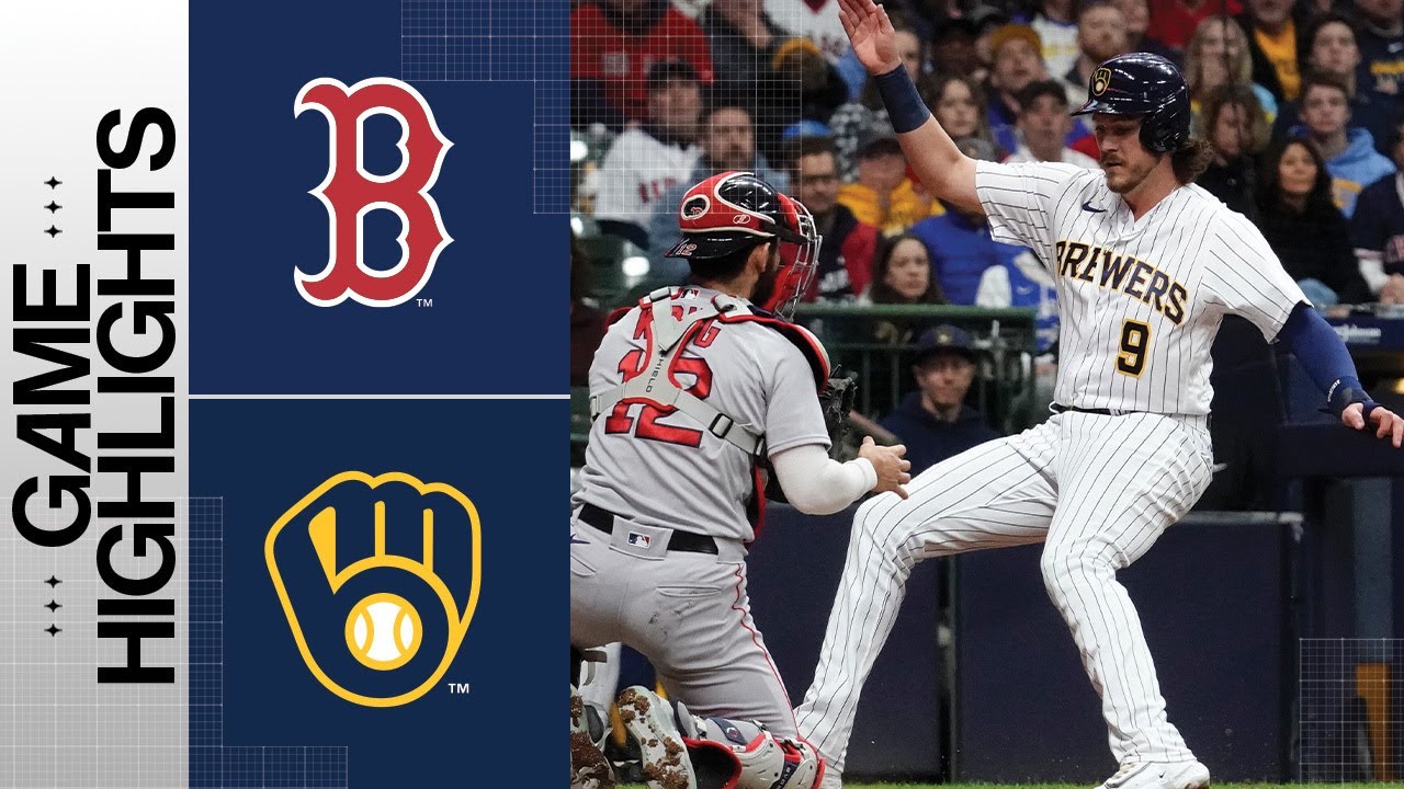 Red Sox vs. Brewers Game Highlights (4/22/23) | MLB Highlights - YouTube