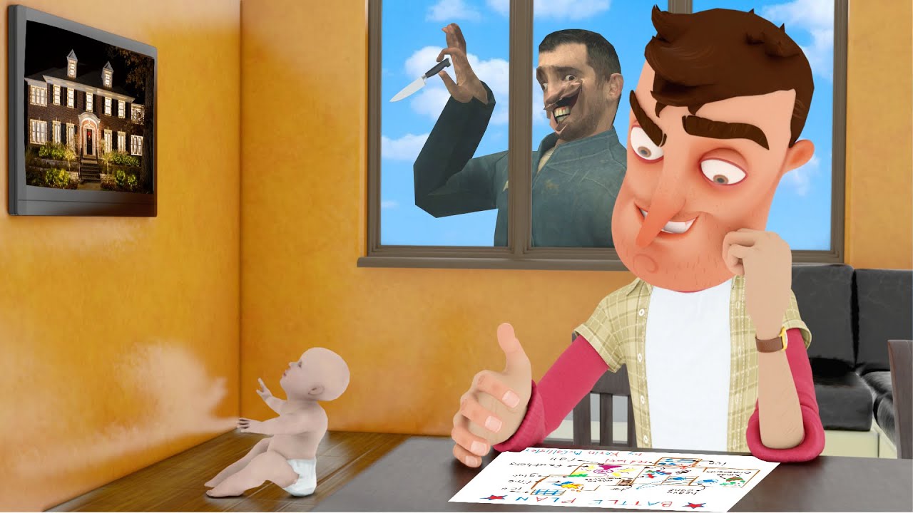 Using HOME ALONE Traps to Catch ROBBERS in Garry's Mod! - Gmod Gameplay ...