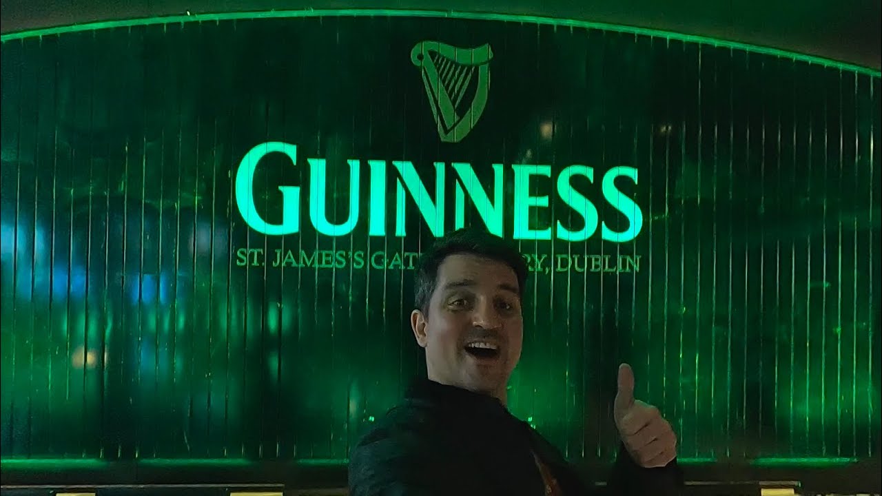 Guinness Factory Tour The Day Before St.Patricks Day - YouTube