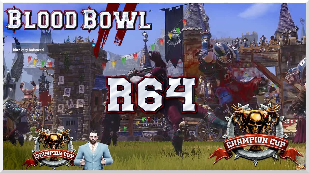 Blood Bowl 2 - CCL S53 Ro64 - Capryon (Vampire) vs. Pole (Human) - YouTube