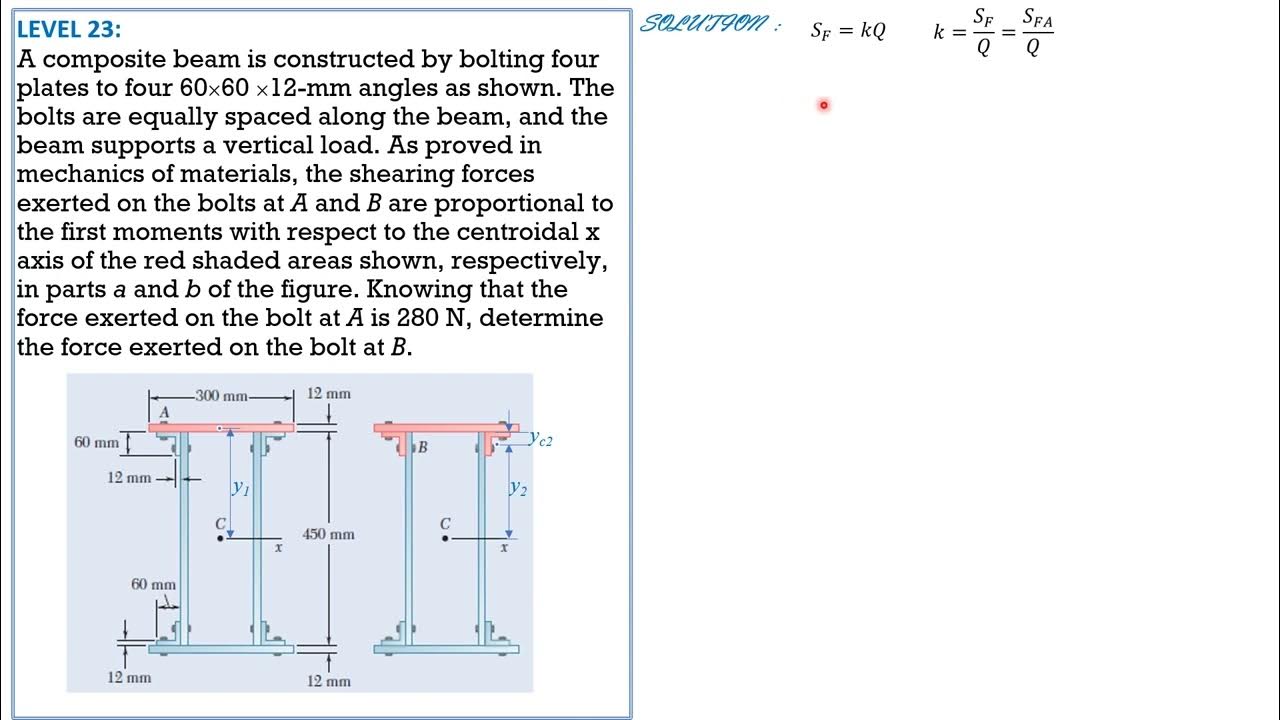 CENTROIDS and CENTERS of GRAVITY, Part 6 - YouTube