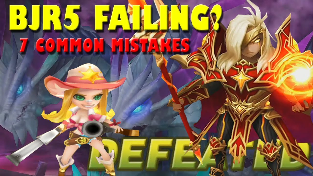 BJR5: TEAM BUILDING MISTAKES & HOW IT ACTUALLY WORKS : Summoners War ...