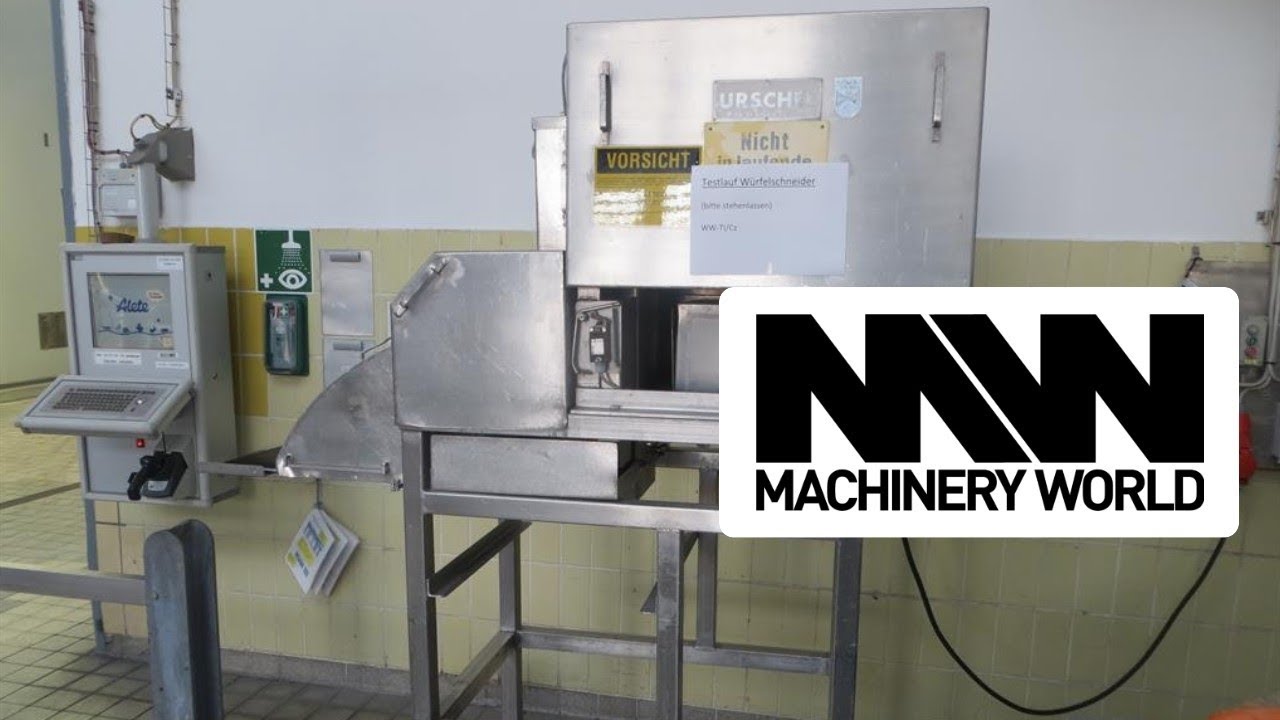 Urschel SL-A Dicer / Cutting / Slicing Machine - YouTube
