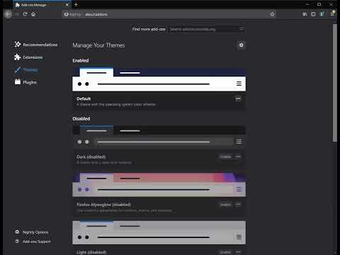 Mozilla Firefox Nightly 88 Alpha 1 (February 26, 2021)