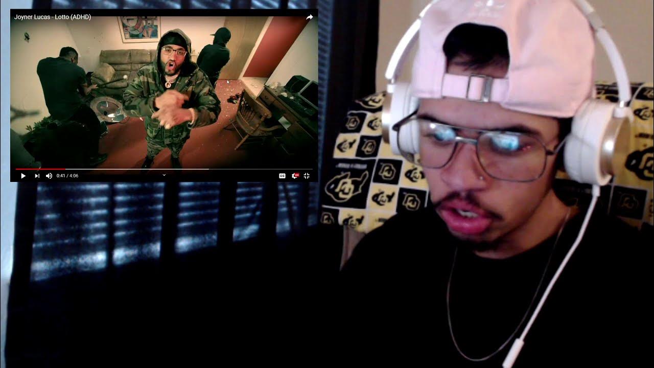 JOYNER LUCAS - LOTTO (ADHD) (OFFICIAL MUSIC VIDEO) (Reaction) - YouTube