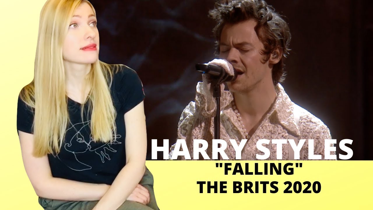 Vocal Coach Reacts: HARRY STYLES "Falling" Live The Brits 2020 - YouTube