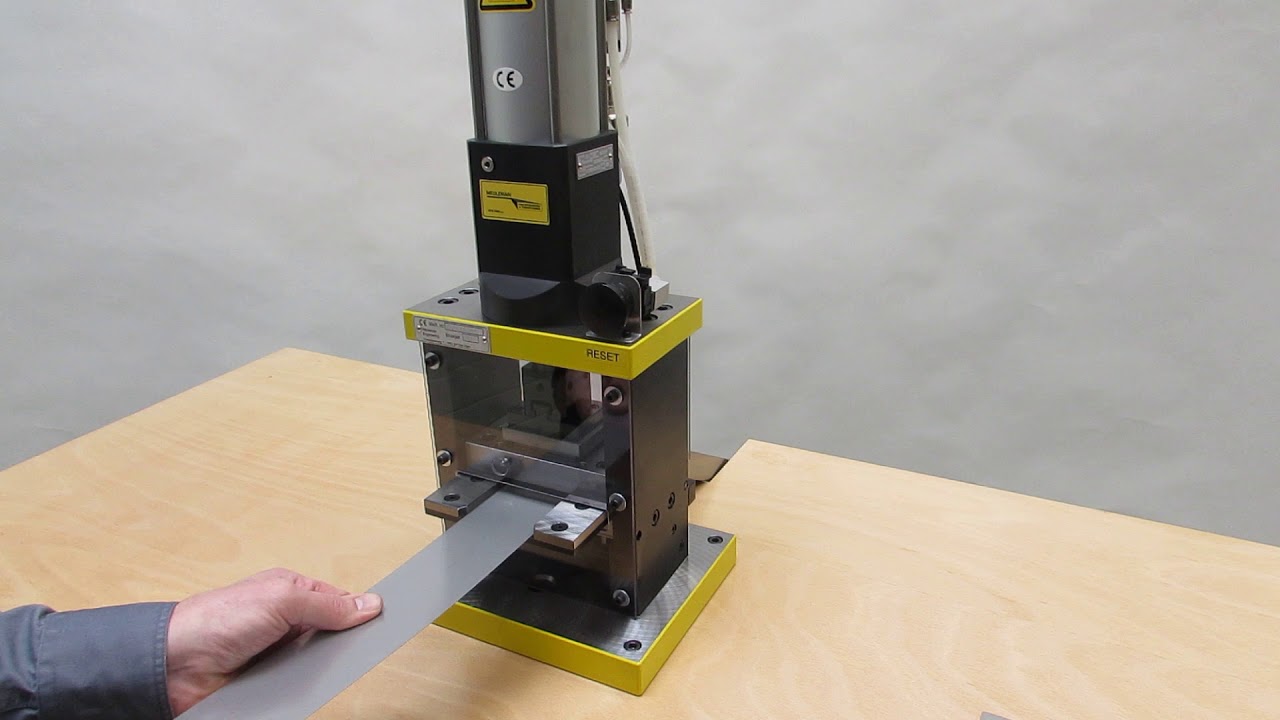 Pons machine voor rvs beugels - YouTube