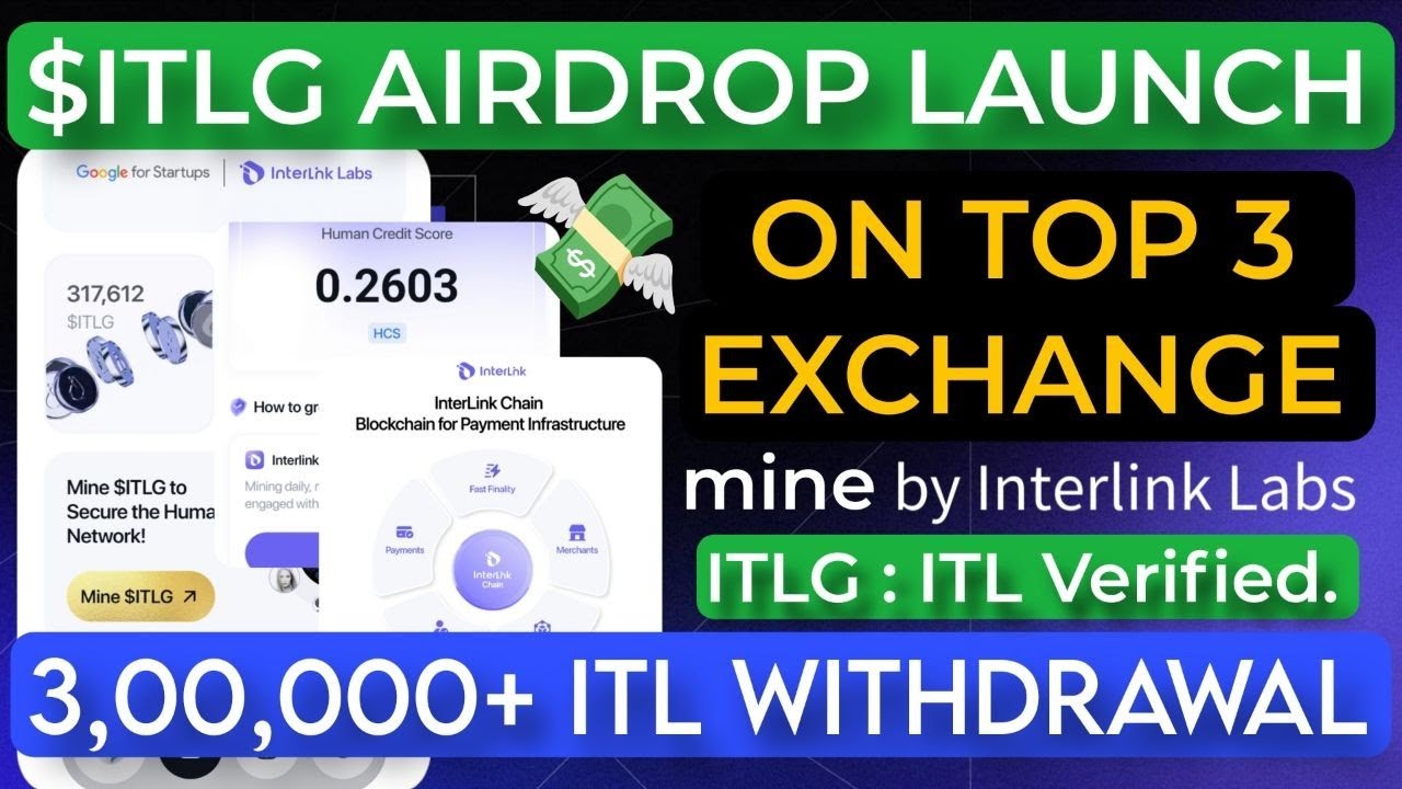 Interlink network airdrop launch new update today | ITLG coin ...