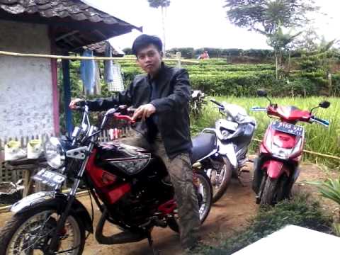 motor RXING terbagus di daerah bandung gunung halu - YouTube
