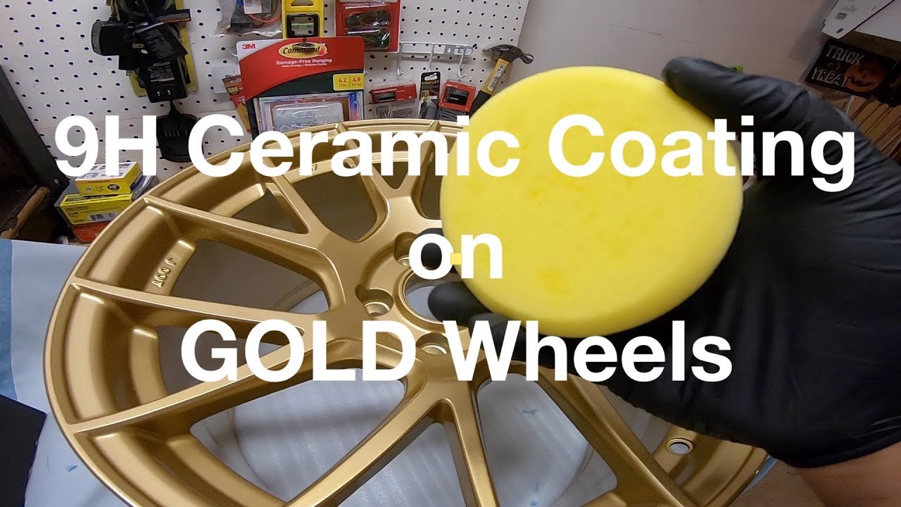 Enkei TM7 - Gold Wheels | how to apply 9H Ceramic Coating | Color N ...