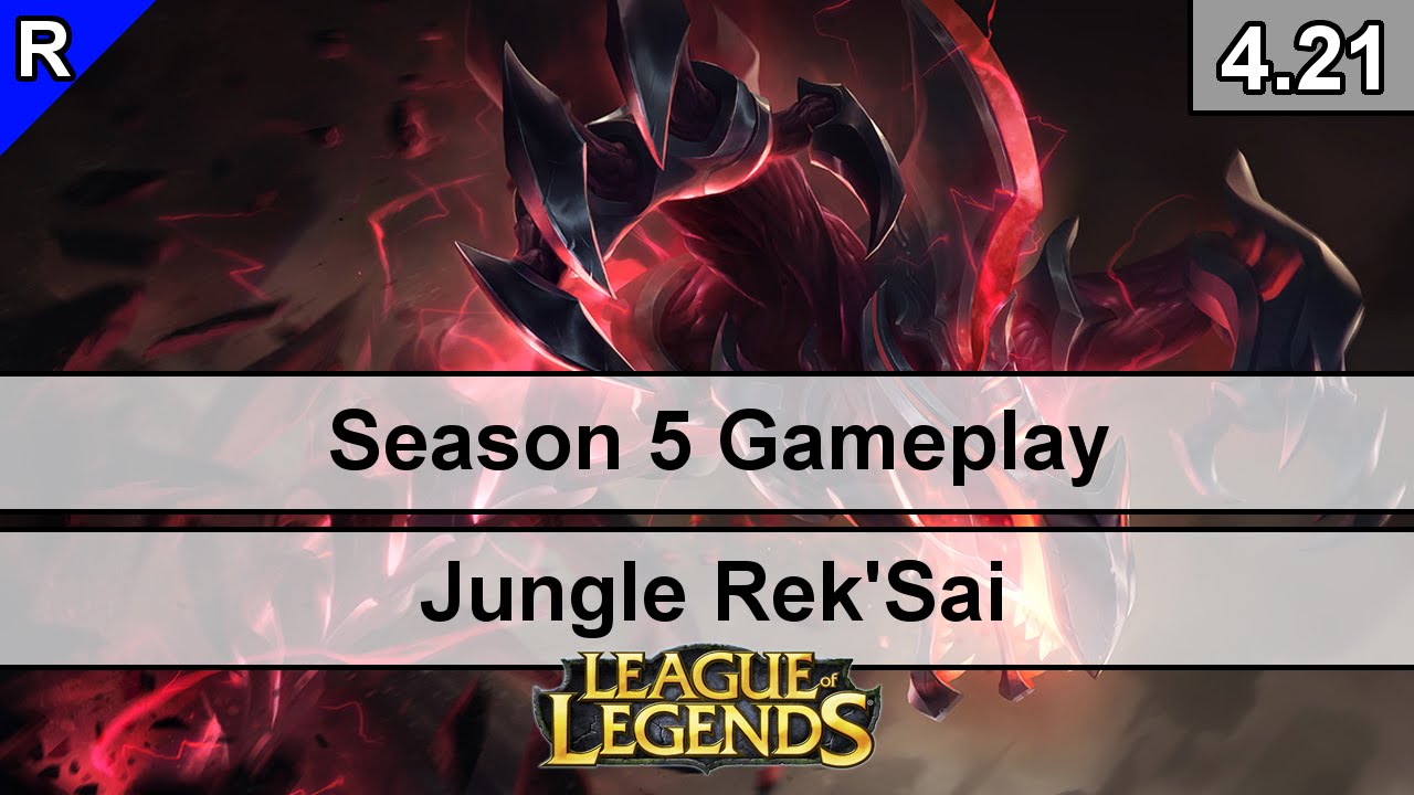 LoL Season 5 Jungle - Rek'Sai vs Elise (League 73) - YouTube