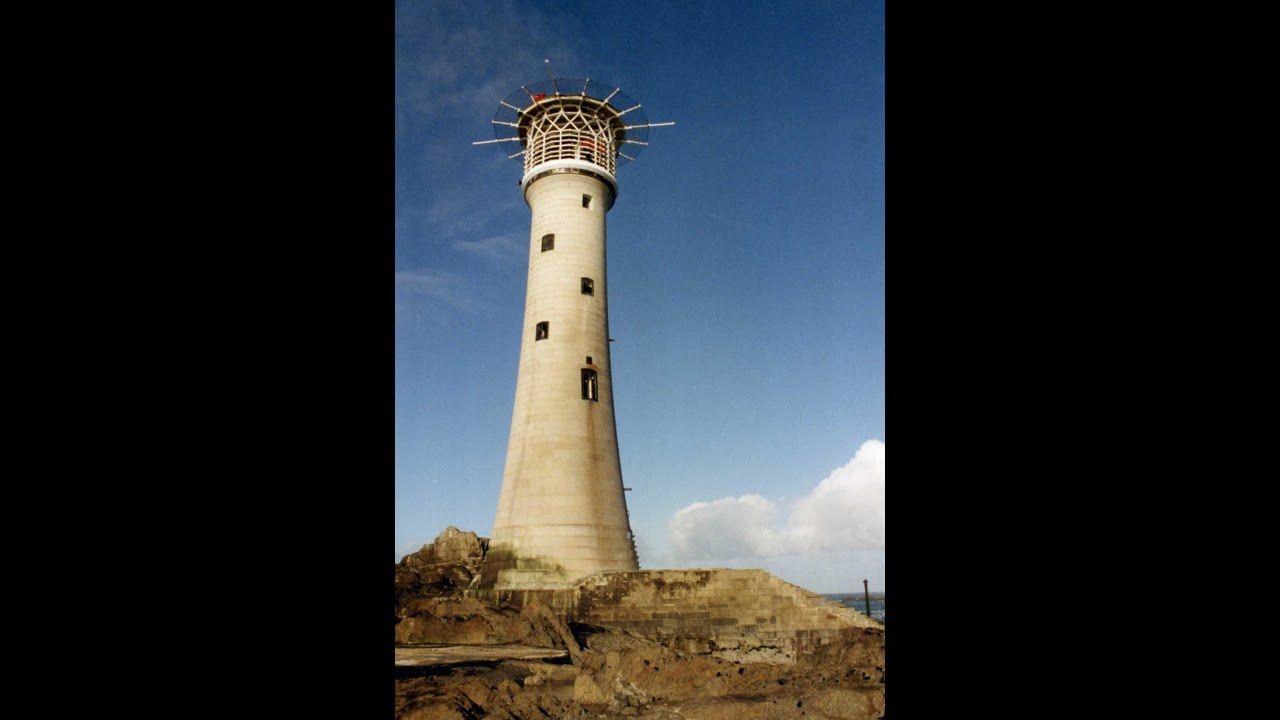 One Month in a Lighthouse, out to sea 1990. Hanois Lighthouse, Guernsey ...