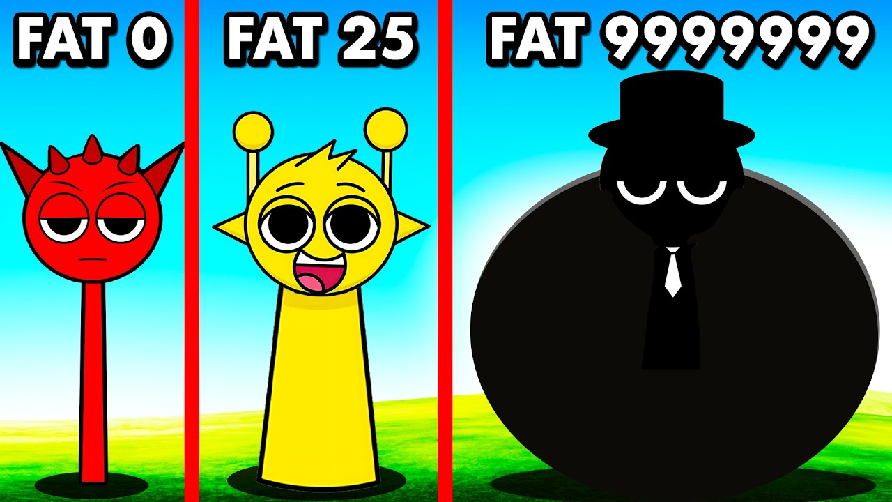 Growing FATTEST SPRUNKI - YouTube