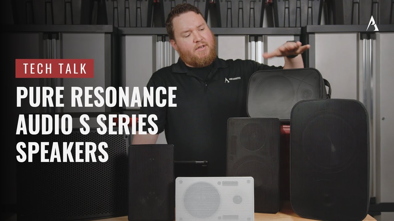 Pure Resonance Audio S Series 70V Outdoor Surface Mount Speakers on Pro ...