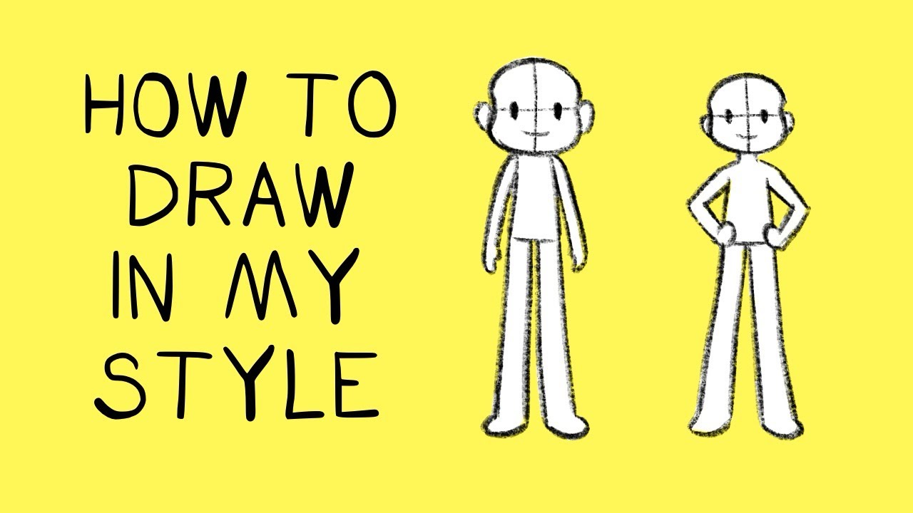 How to Draw my Base Style - YouTube
